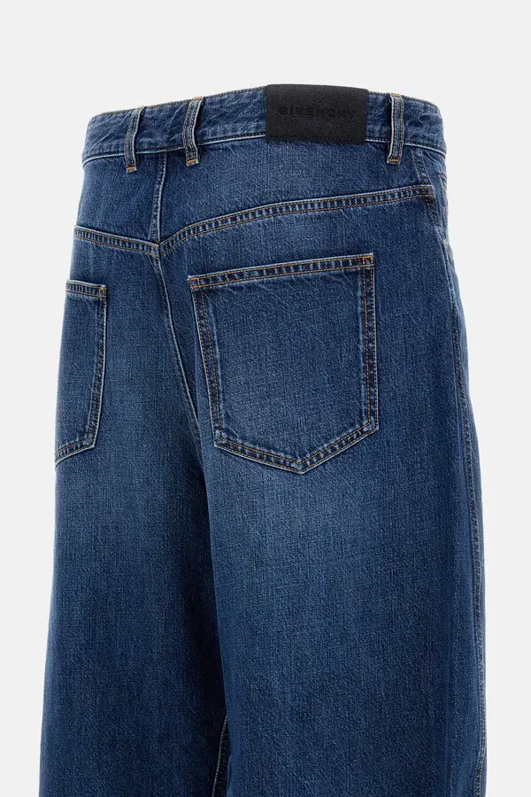 Givenchy Wide Leg Denim Jeans