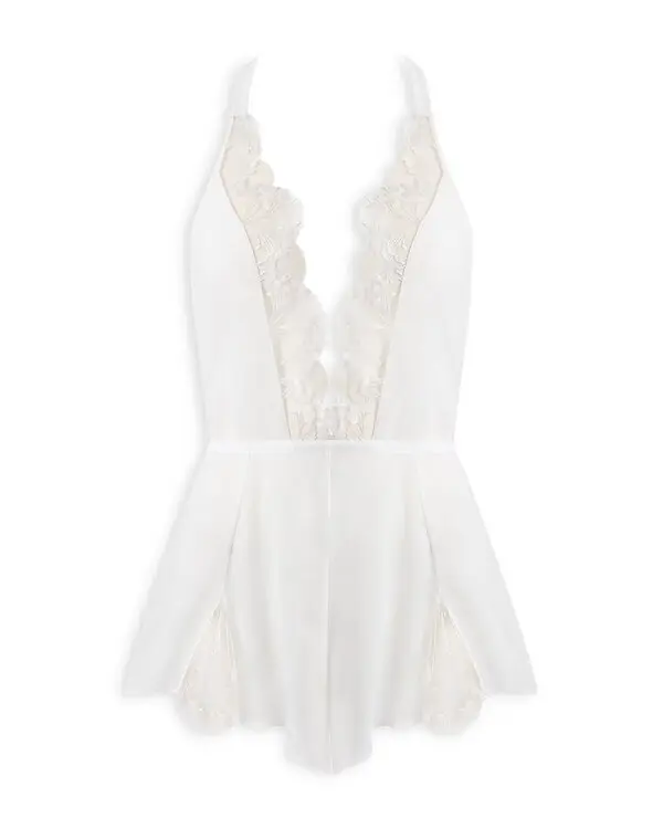 Bluebella Marisa Embroidered Chiffon Teddy