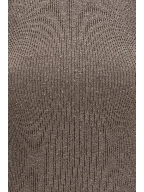 Brunello Cucinelli High-neck Vest With Luminous Details