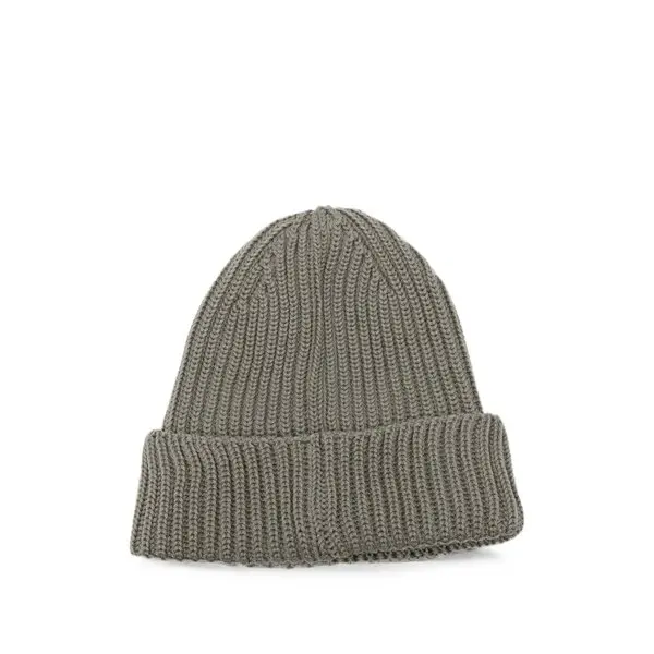 C.P. COMPANY Ribbed Knit Beanie With Goggle Detail