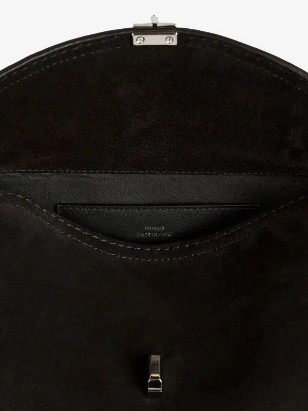 TOTEME T-lock Suede Handbag