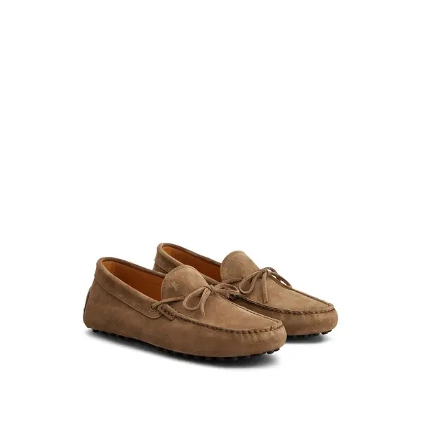 TOD'S Suede Slip-on Loafers
