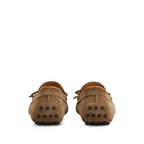 TOD'S Suede Slip-on Loafers