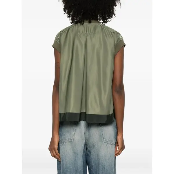Sacai Zip Fastening Waistcoat