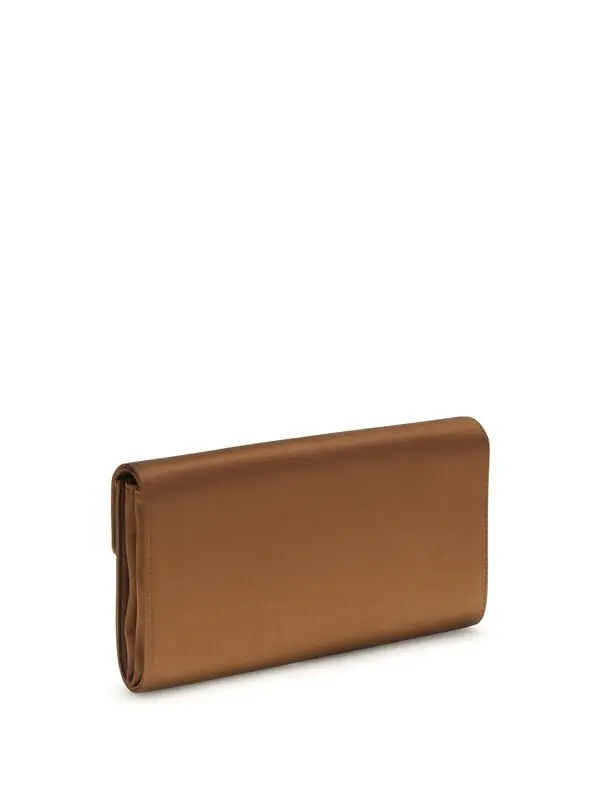 ROGER VIVIER Efflorescence Satin Clutch