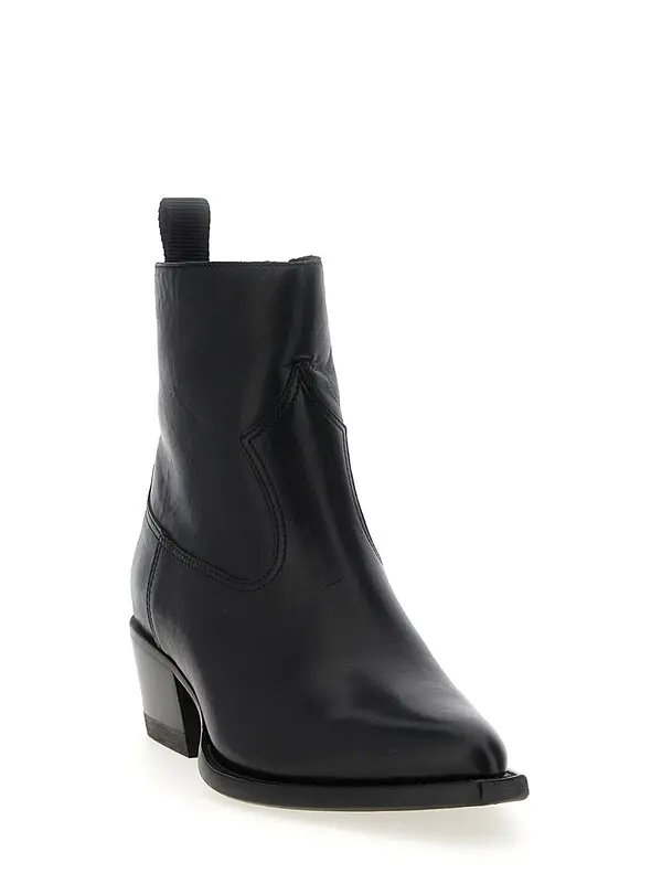 GOLDEN GOOSE Debbie Leather Ankle Boots