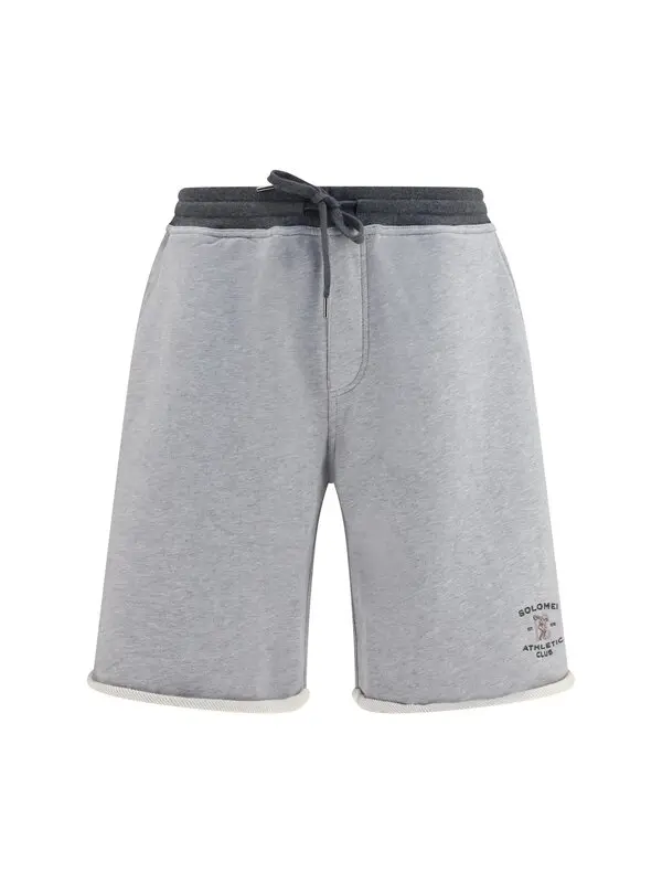 Brunello Cucinelli Cotton Drawstring Shorts