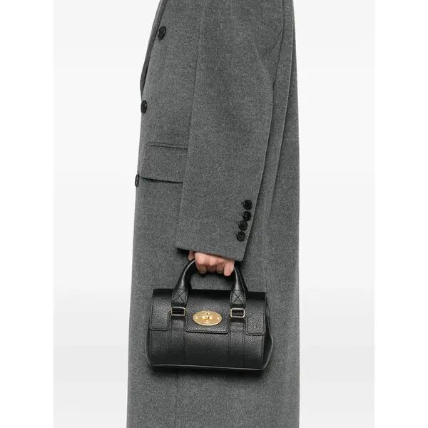 Mulberry Grained Leather Tote Bag