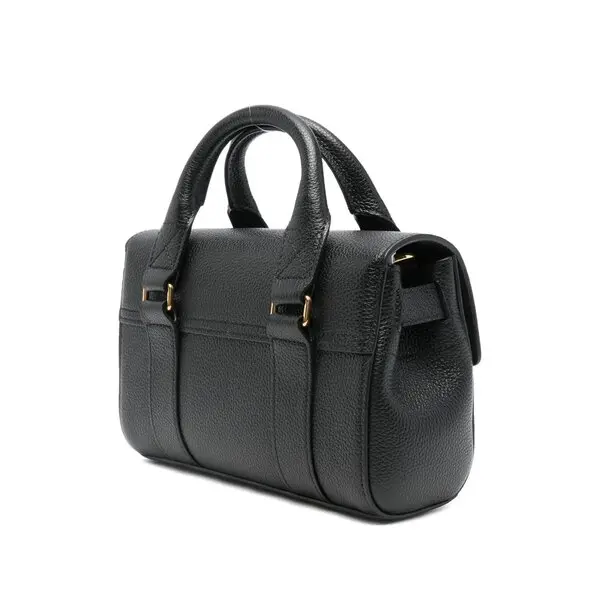 Mulberry Grained Leather Tote Bag