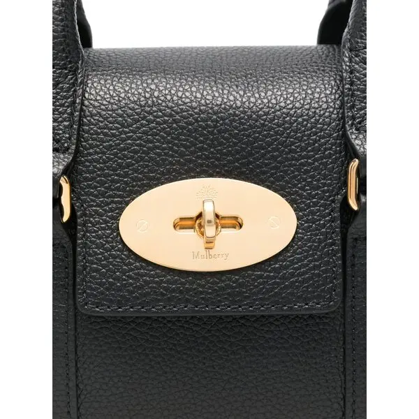Mulberry Grained Leather Tote Bag