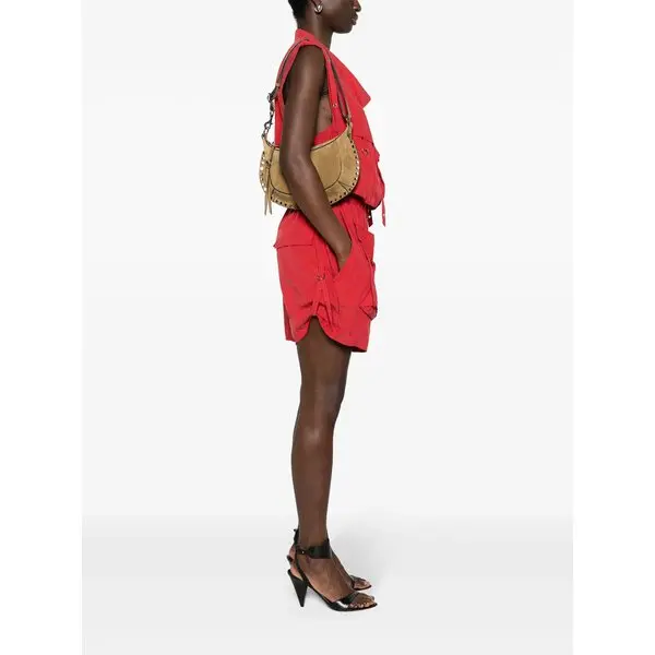 Isabel Marant Étoile Oskan Moon Suede Shoulder Bag