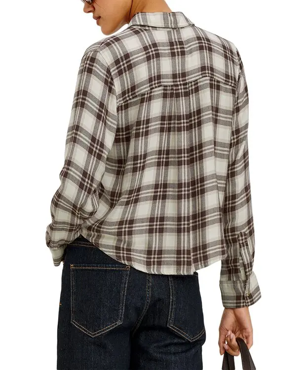 Rails Malin Snap Front Shirt - Birch Hickery