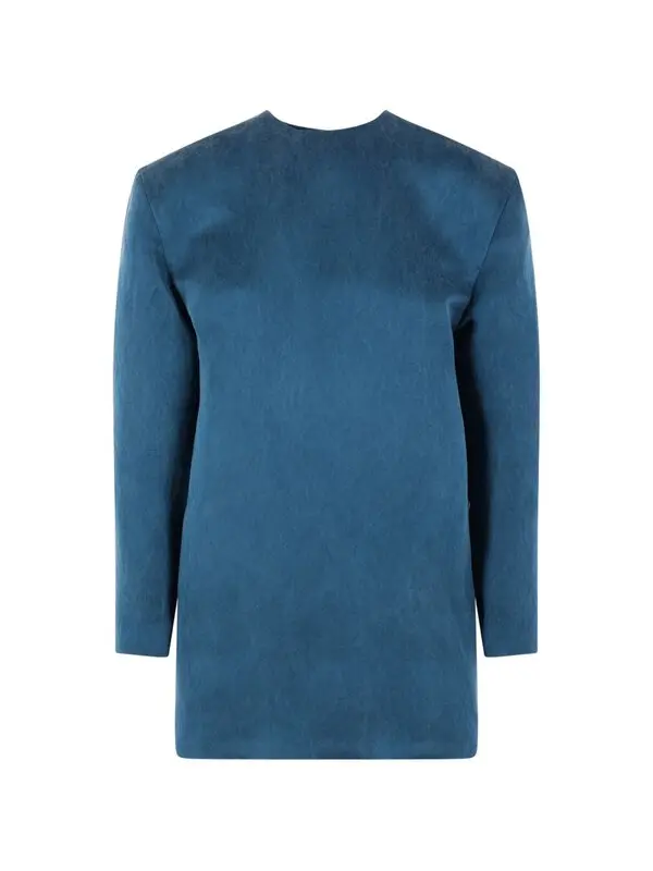 Saint Laurent Satin Silk Dress