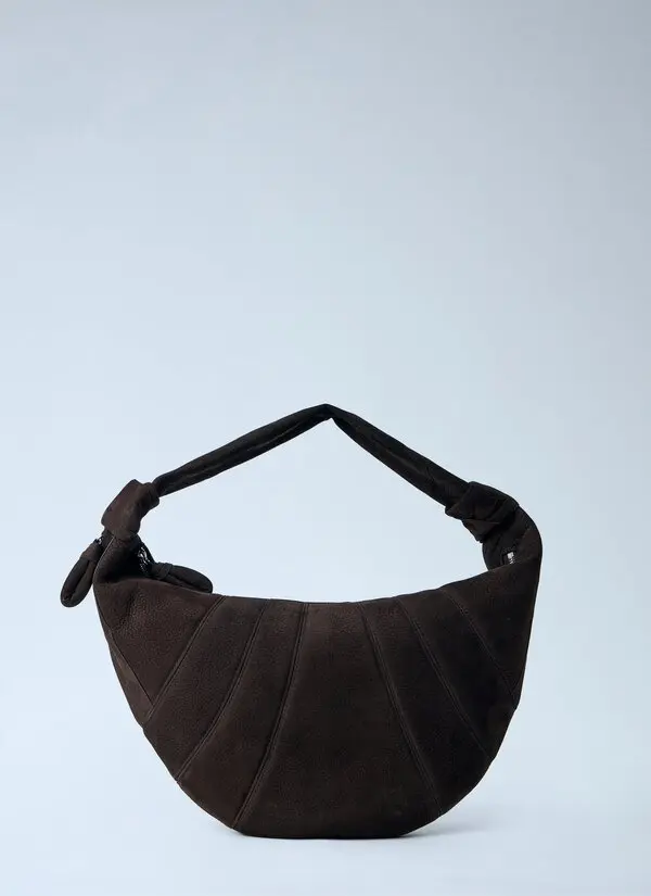 LEMAIRE Fortune Croissant Bag - Brown