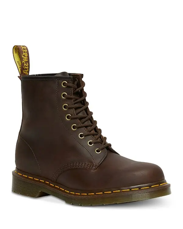 Dr. Martens 1460 Crazy Horse Leather Boots - Gaucho