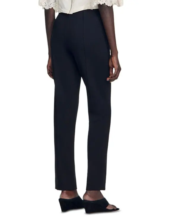Sandro Sawye Straight Leg Trousers