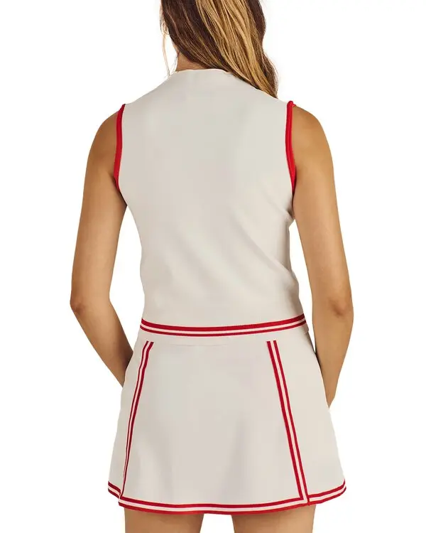MALBON Kara Mock Neck Vest