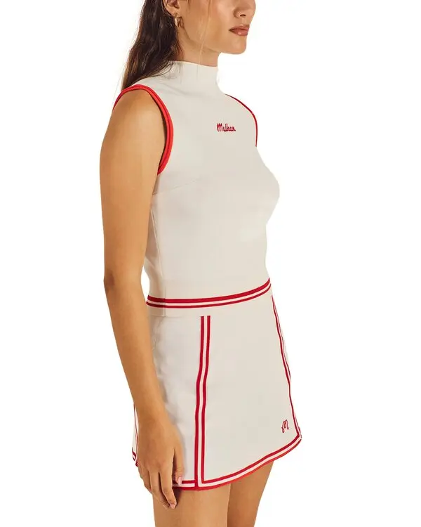 MALBON Kara Mock Neck Vest