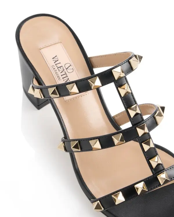 Valentino Garavani Rockstud Slide Sandals