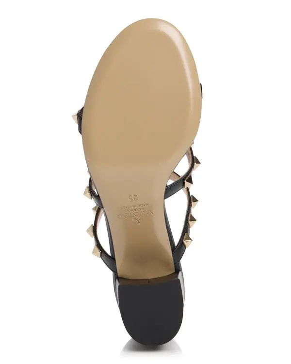 Valentino Garavani Rockstud Slide Sandals