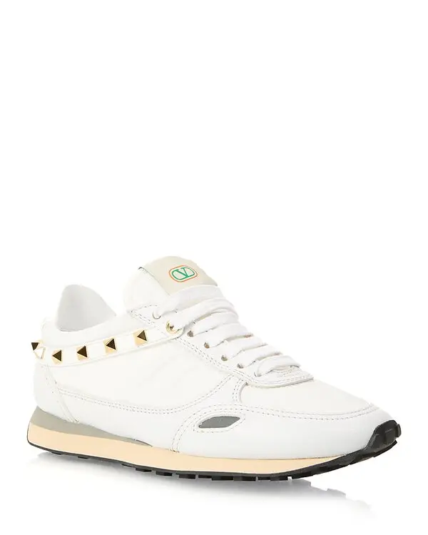 Valentino Garavani Stud Up Embellished Sneakers