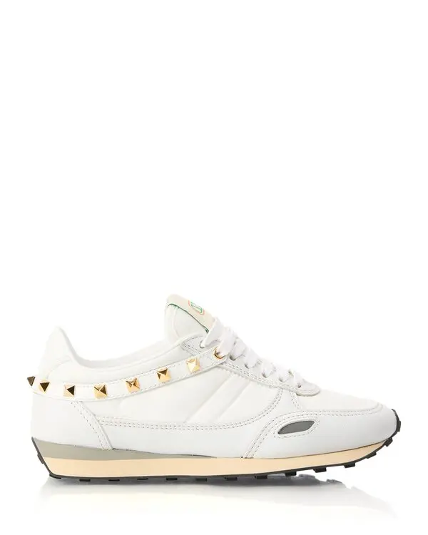 Valentino Garavani Stud Up Embellished Sneakers