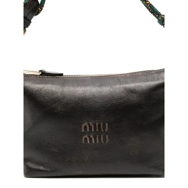 Miu Miu Nappa Leather Shoulder Pouch