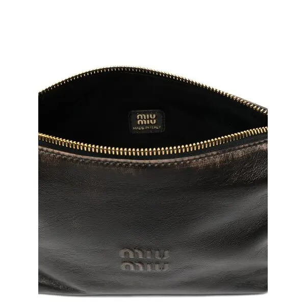 Miu Miu Nappa Leather Shoulder Pouch