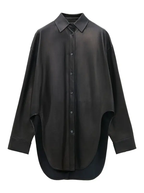 Loewe Lambskin Leather Shirt - Multicolor