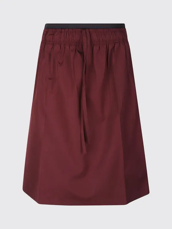 Prada Cotton-blend Skirt - Red