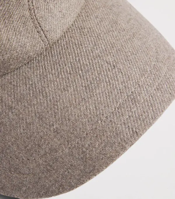 Borsalino Wool-cashmere Hiker Cap