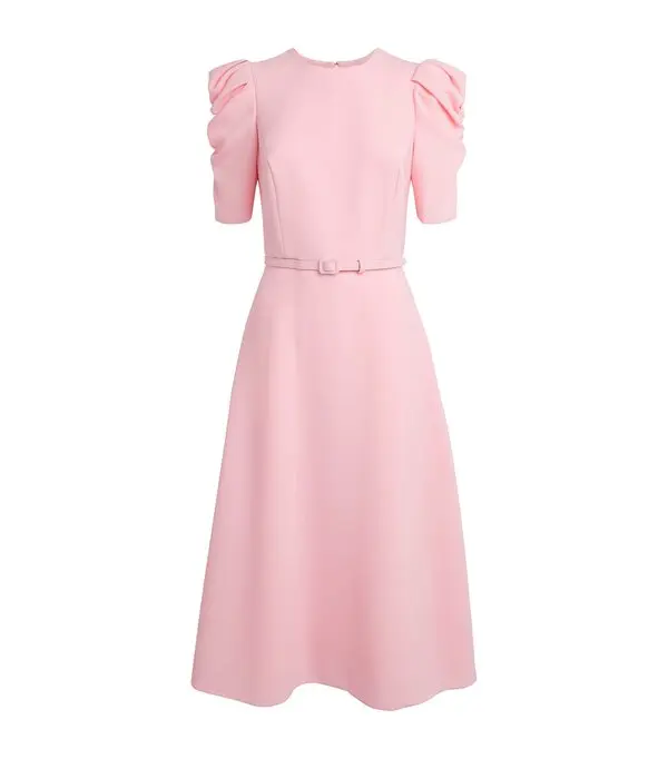 Carolina Herrera Crepe Midi Dress