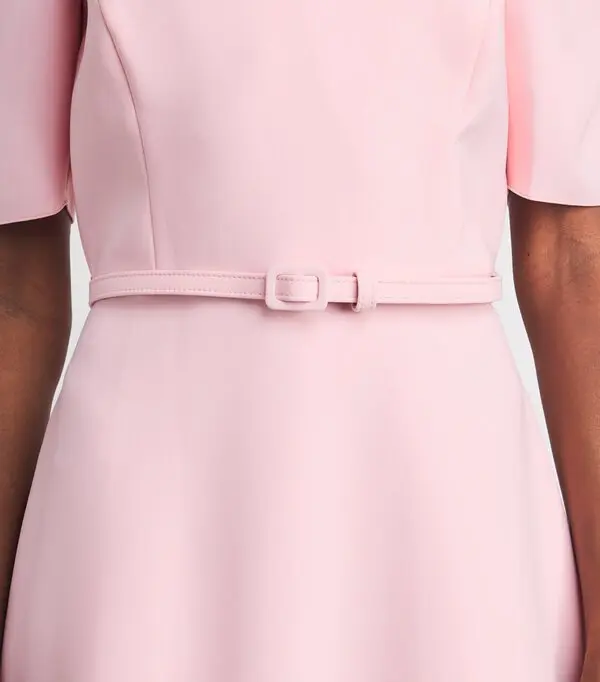 Carolina Herrera Crepe Midi Dress