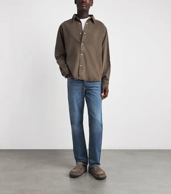 FRAME The Straight Jeans - Blue
