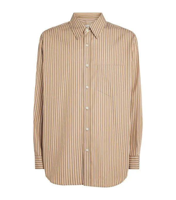 SYSTEM Cotton Stripe Shirt