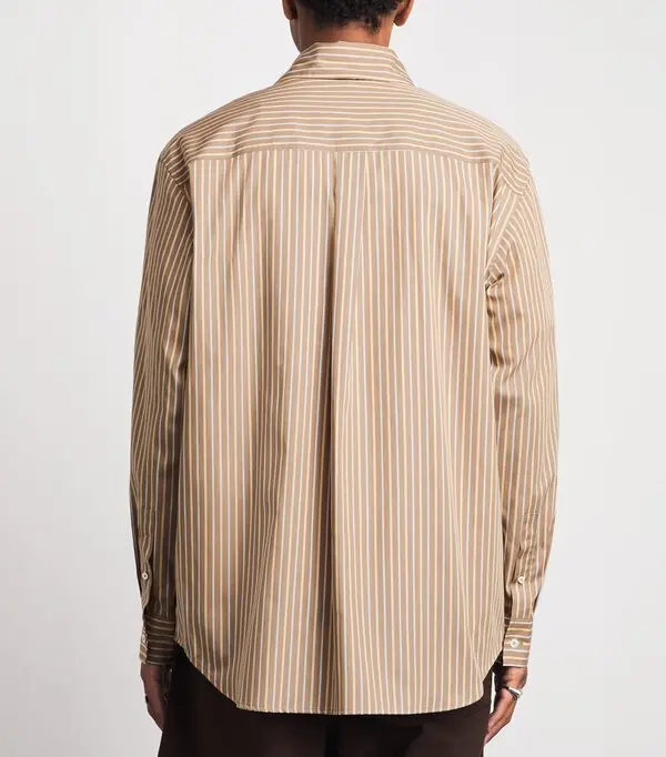SYSTEM Cotton Stripe Shirt