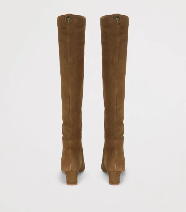 Kurt Geiger Suede Bella Knee-high Boots