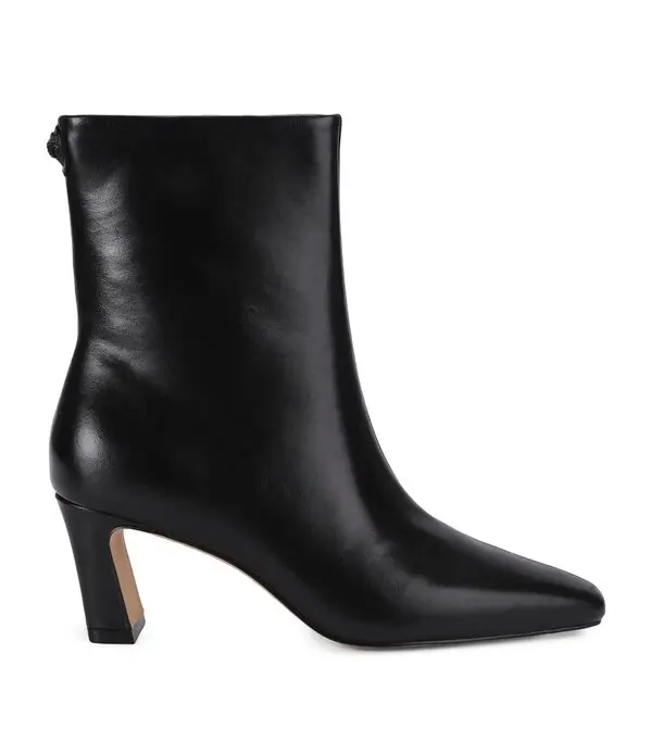 Kurt Geiger Leather Billy Ankle Boots - Black