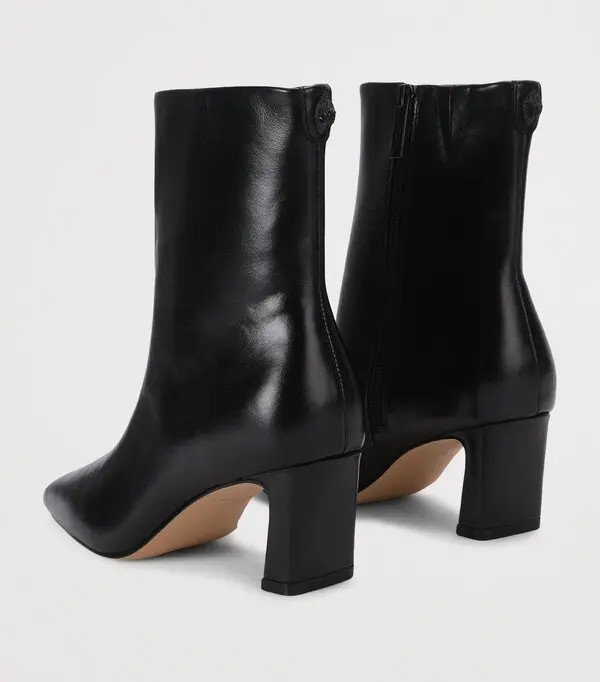 Kurt Geiger Leather Billy Ankle Boots