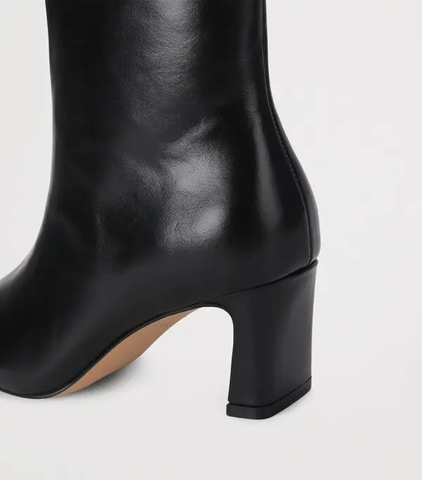 Kurt Geiger Leather Billy Ankle Boots