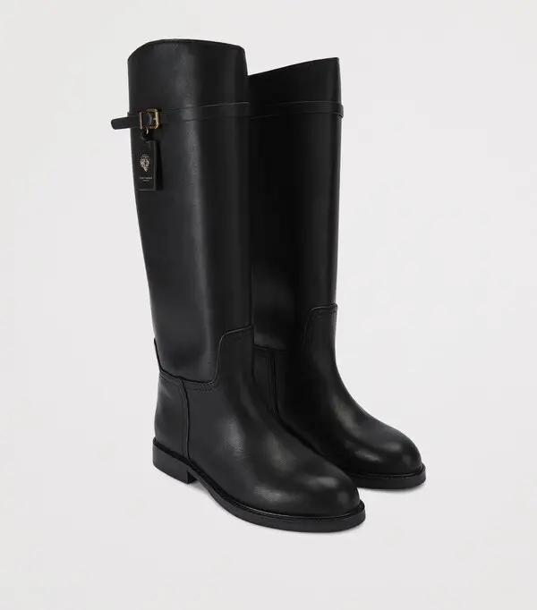 Kurt Geiger Leather Sloane Riding Boots