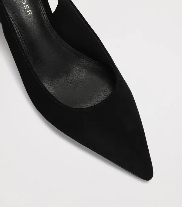 Kurt Geiger Suede Stepney Slingback Pumps