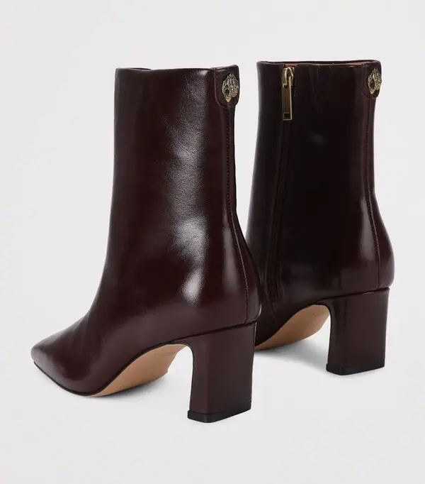 Kurt Geiger Leather Billy Ankle Boots