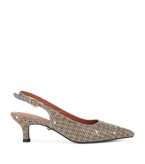 Kurt Geiger Stepney Slingback Pumps - Beige