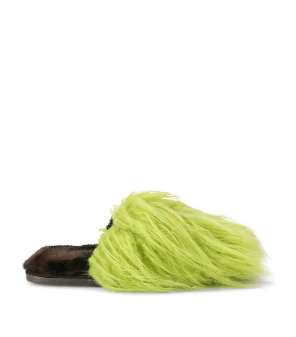 Kurt Geiger Kensington Slippers - Green