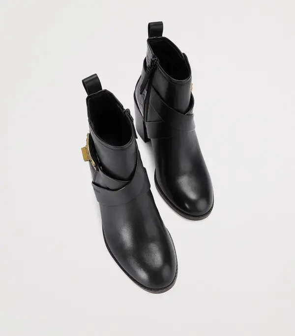 Kurt Geiger Leather Marylebone Ankle Boots