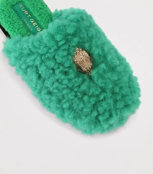 Kurt Geiger Kensington Slippers - Green