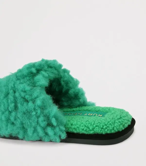 Kurt Geiger Kensington Slippers - Green
