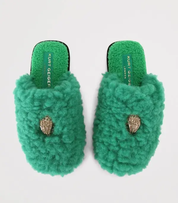 Kurt Geiger Kensington Slippers - Green
