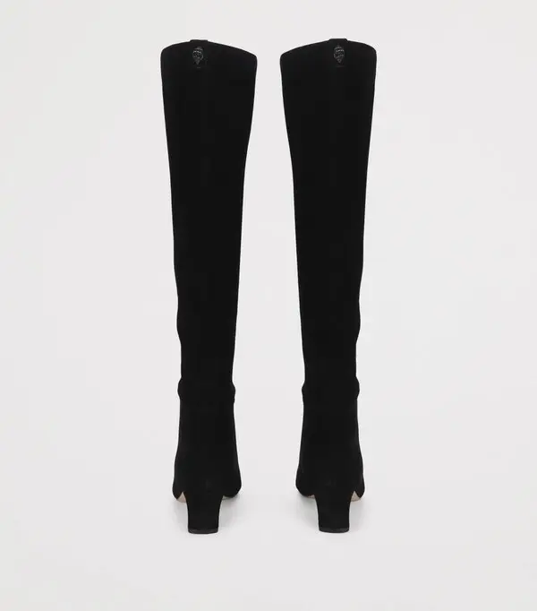 Kurt Geiger Suede Ascot Knee-high Boots